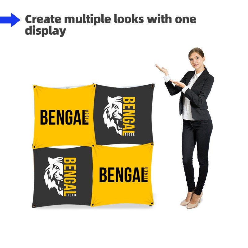2x2 Floor Grid Pop Up Display - JD Inflatable Advertising, INC.