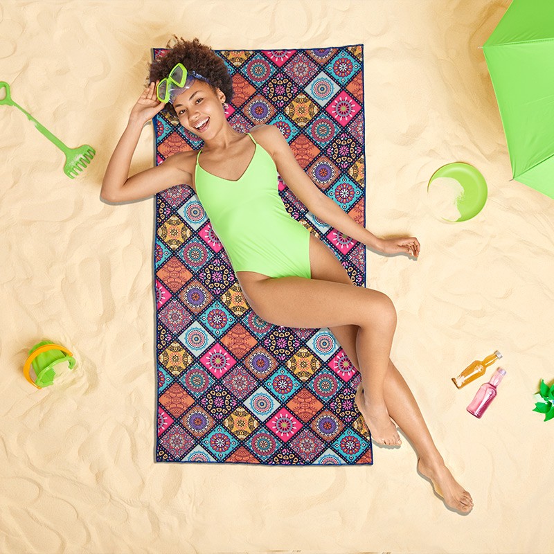 Custom Beach Blanket - JD Inflatable Advertising, INC.